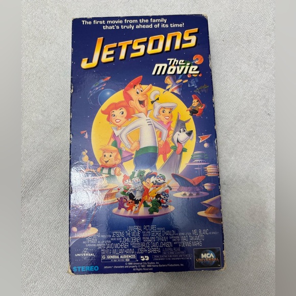 The Jetsons | Other | Jetsons The Movie Vhs Cover | Poshmark